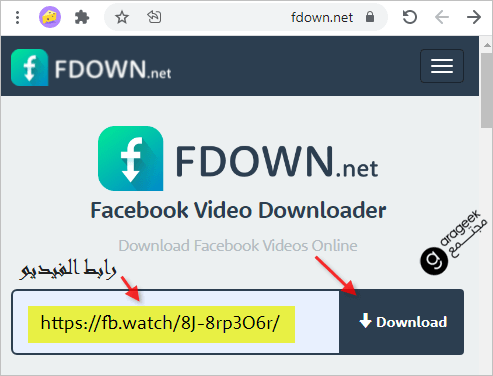 تحميل وتنزيل وحفظ فيديو من Facebook - كل الطرق والبرامج